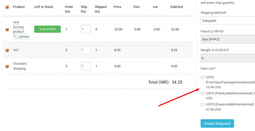 Orderhive Shipping Plugin | EasyPost